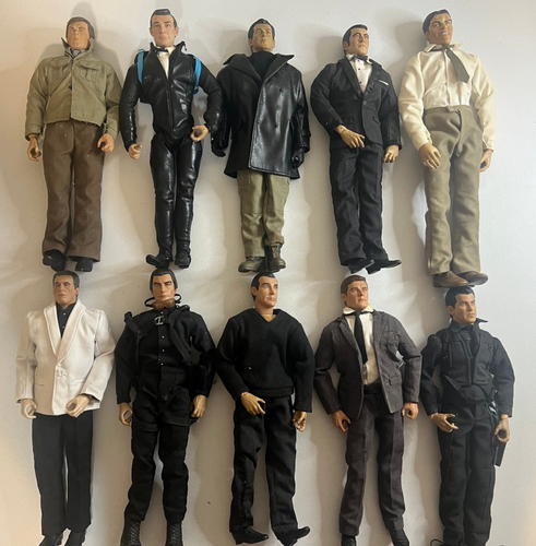 Sideshow Collectibles James Bond Lot of 10 Action Figures 12" Inch 1/6 ...