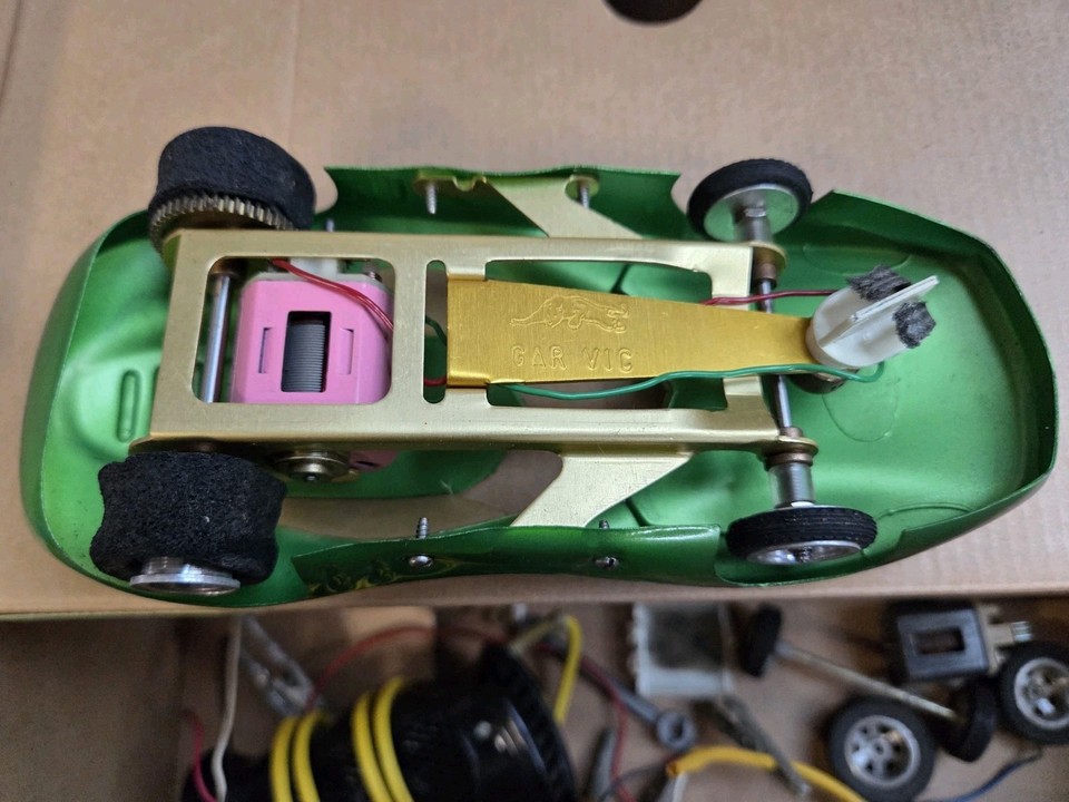 Vintage Cox Slot Car lot Gar-Vic 1/24 Slot Cars With Extra Parts | eBay
