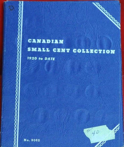 Canadian Small Cents Collection in Whitman Book - 45 Coins 1920-1965 | eBay
