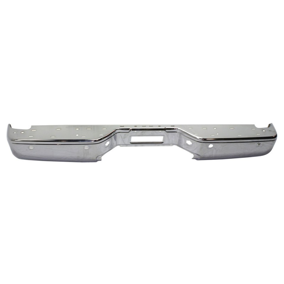 NEW Chrome Steel Rear Bumper Face Bar for 2004-2014 Nissan Titan Pickup ...