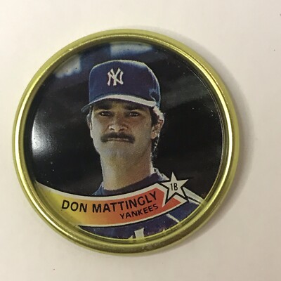 1989 Topps Coins New York Yankees Baseball Card #43 Don Mattingly | eBay