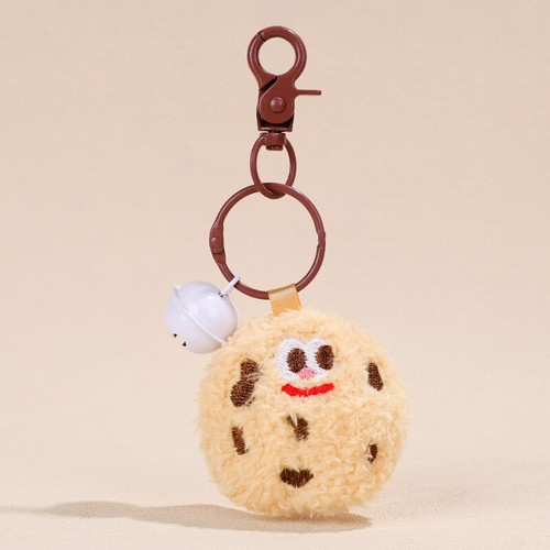 Plush Biscuit Key Chain Personality Food Model Bag Pendant Fashion ...