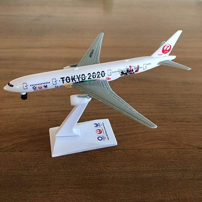 JAL Airplane Model Novelty Tokyo Olympics 2020 Set of 3 JAL Airplane Model Novelty Tokyo Olympics 2020 Set of 3