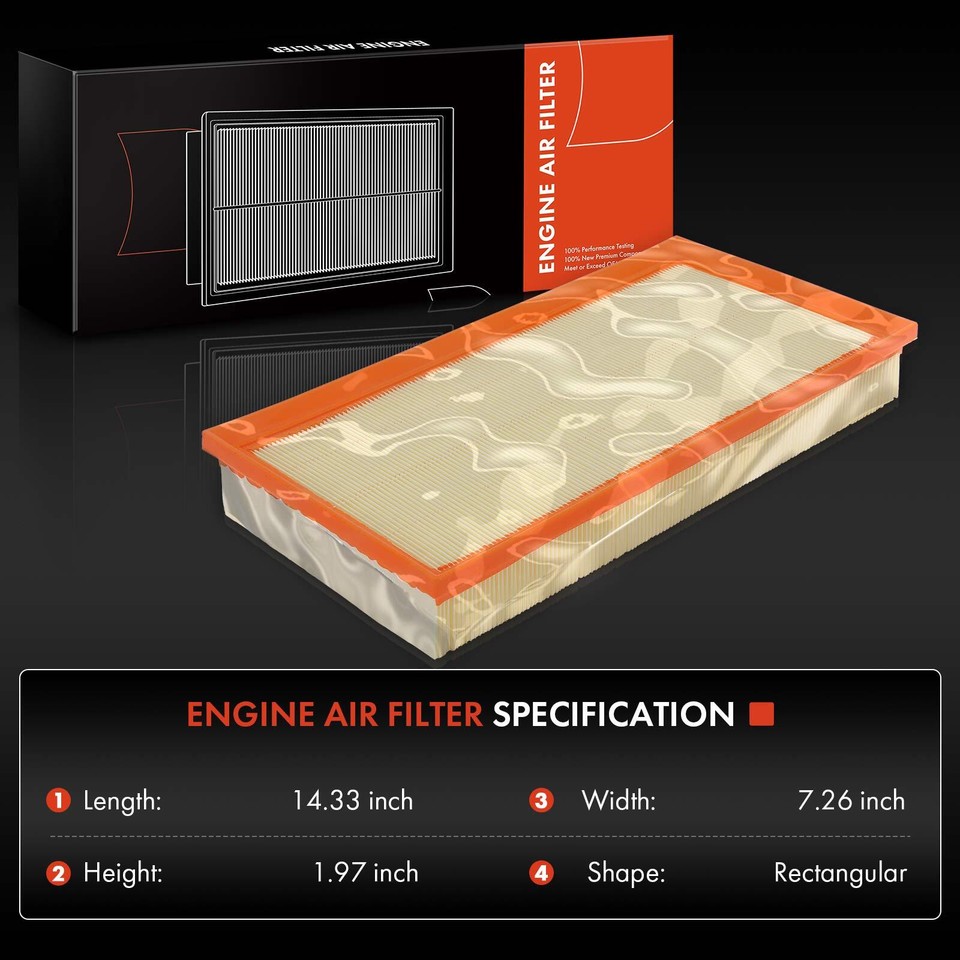 Front Engine Air Filter for Audi TT Quattro Volkswagen Beetle Golf ...