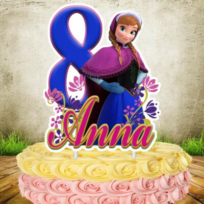 Anna (Frozen) Cake Topper | eBay