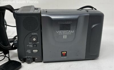 Sharp Viewcam Gray Handheld Digital Video Camcorder Model VL-E66U | eBay