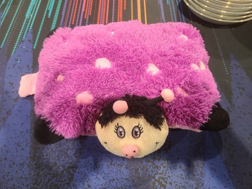 Pillow Pet Purple Ladybug Stuffed Animal Plush Pee Wee PillowPet ...