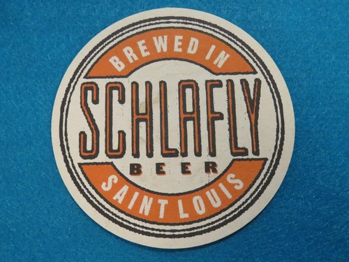 Sous-Verre De Bière ~ SCHLAFLY Brewing Co ~ Saint-Louis, MISSOURI ...
