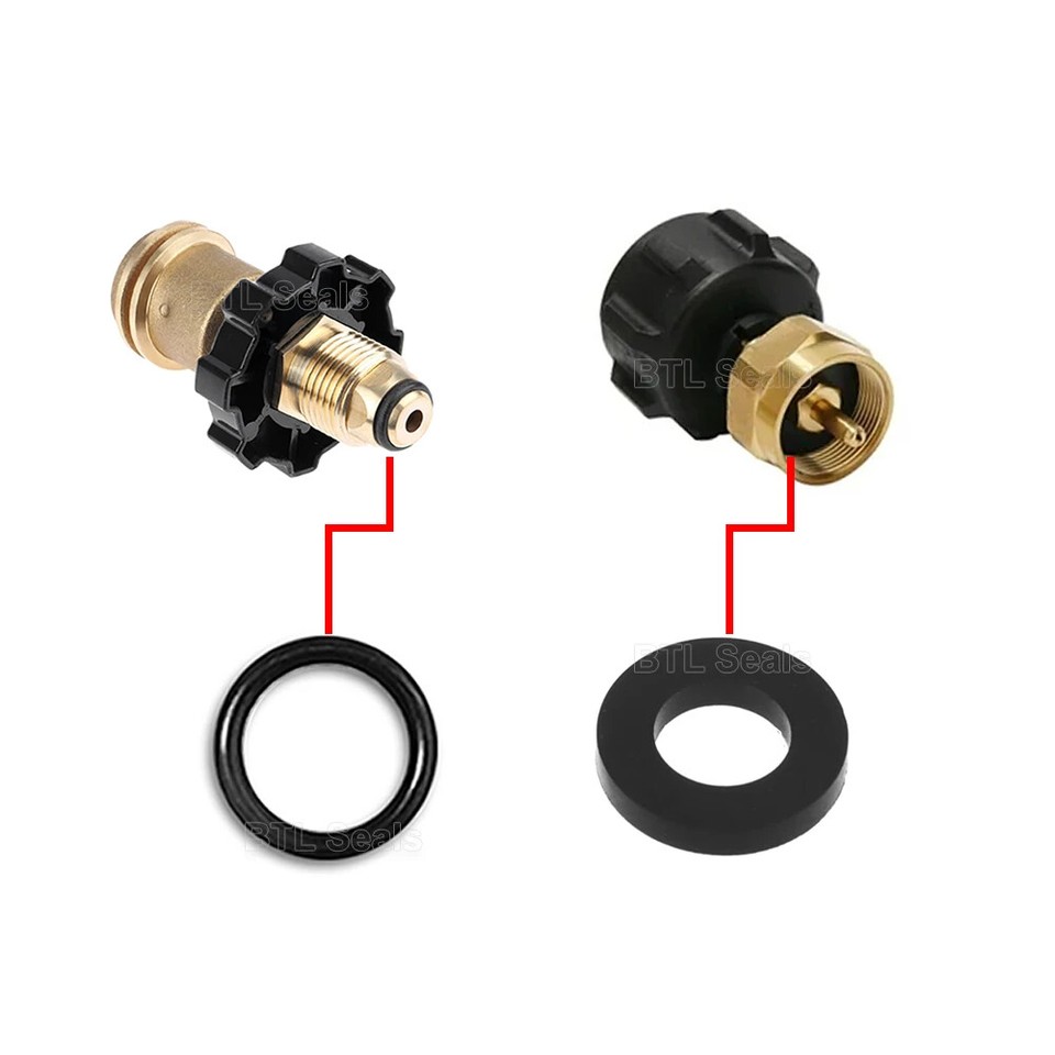 20 Pcs Propane Gas Tank Gasket and O-Ring for Soft Nose P.O.L. POL ...