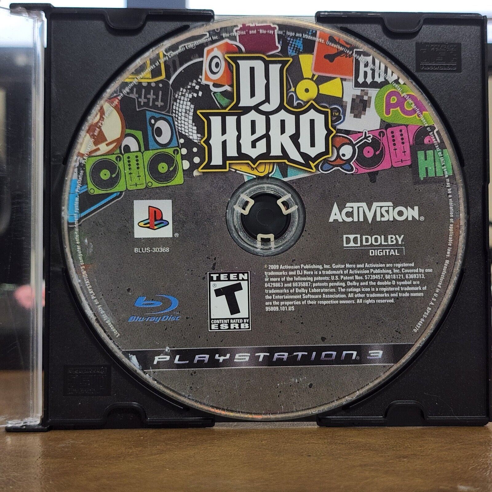 DJ Hero (Sony PlayStation 3, 2009) PS3 Game Disc only - GOOD ...