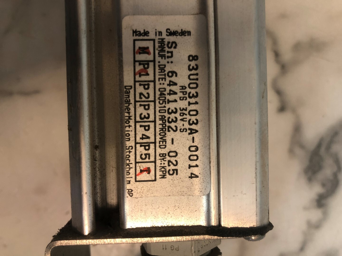 Yale 24V OS030 EC Man Lift Order Picker Inmotion APS advanced power ...