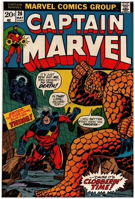 Captain Marvel #26 1st Thanos Cover Appearance (1973) | eBay