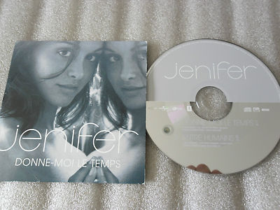 CD-JENIFER-DONNE MOI LE TEMPS-ENTRE HUMAINS-STAR AC-(CD SINGLE)-2003-2 ...
