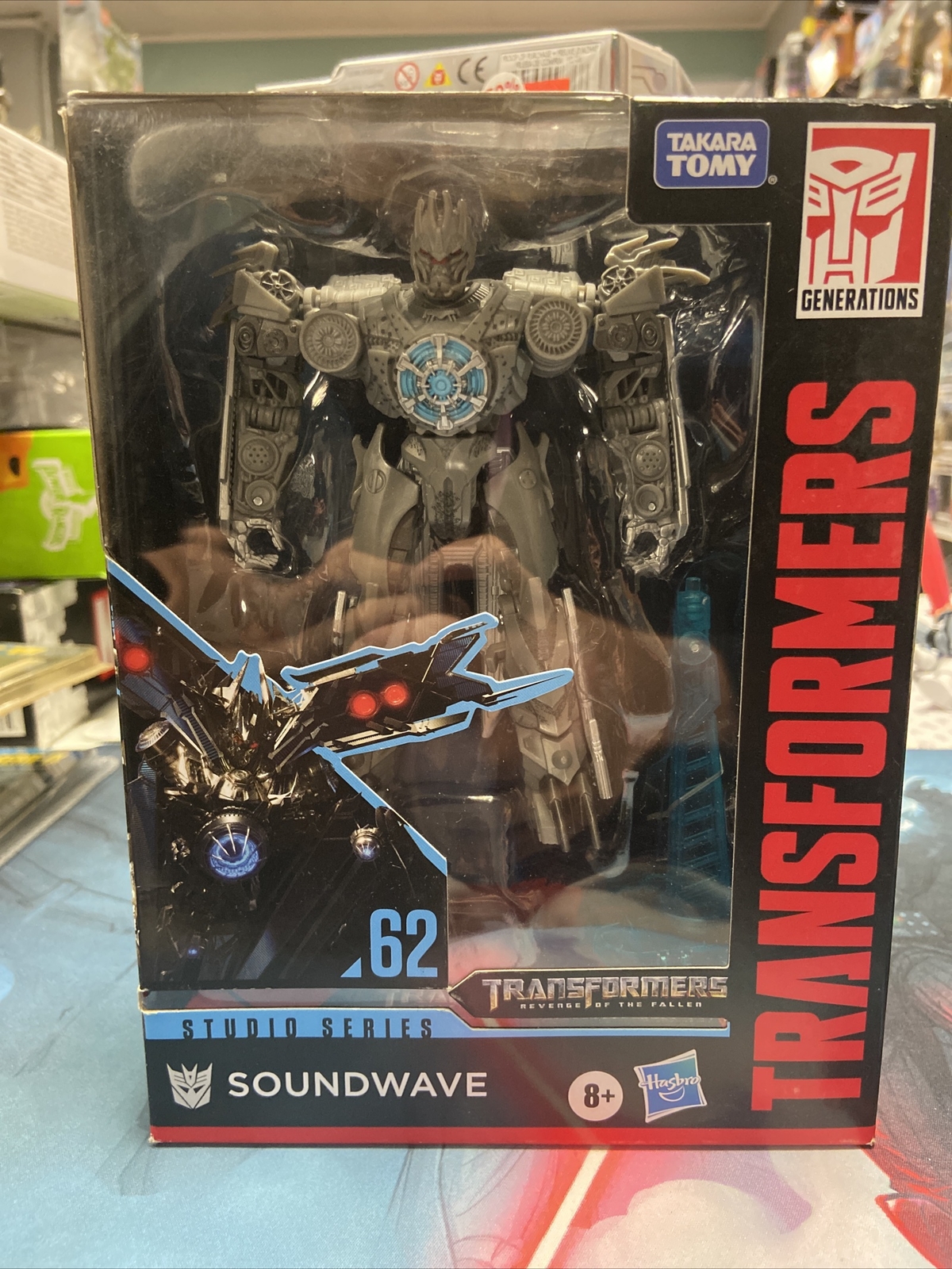 NEW Transformers Studio Series #62 SOUNDWAVE Deluxe Class Satellite ...