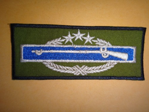 US Army Combat Infantryman CIB 3rd Award Semi-Subdued Patch | eBay