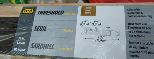 Adjustable Aluminum and Hardwood Sill Inswing Mill Weather Tight Seal ...