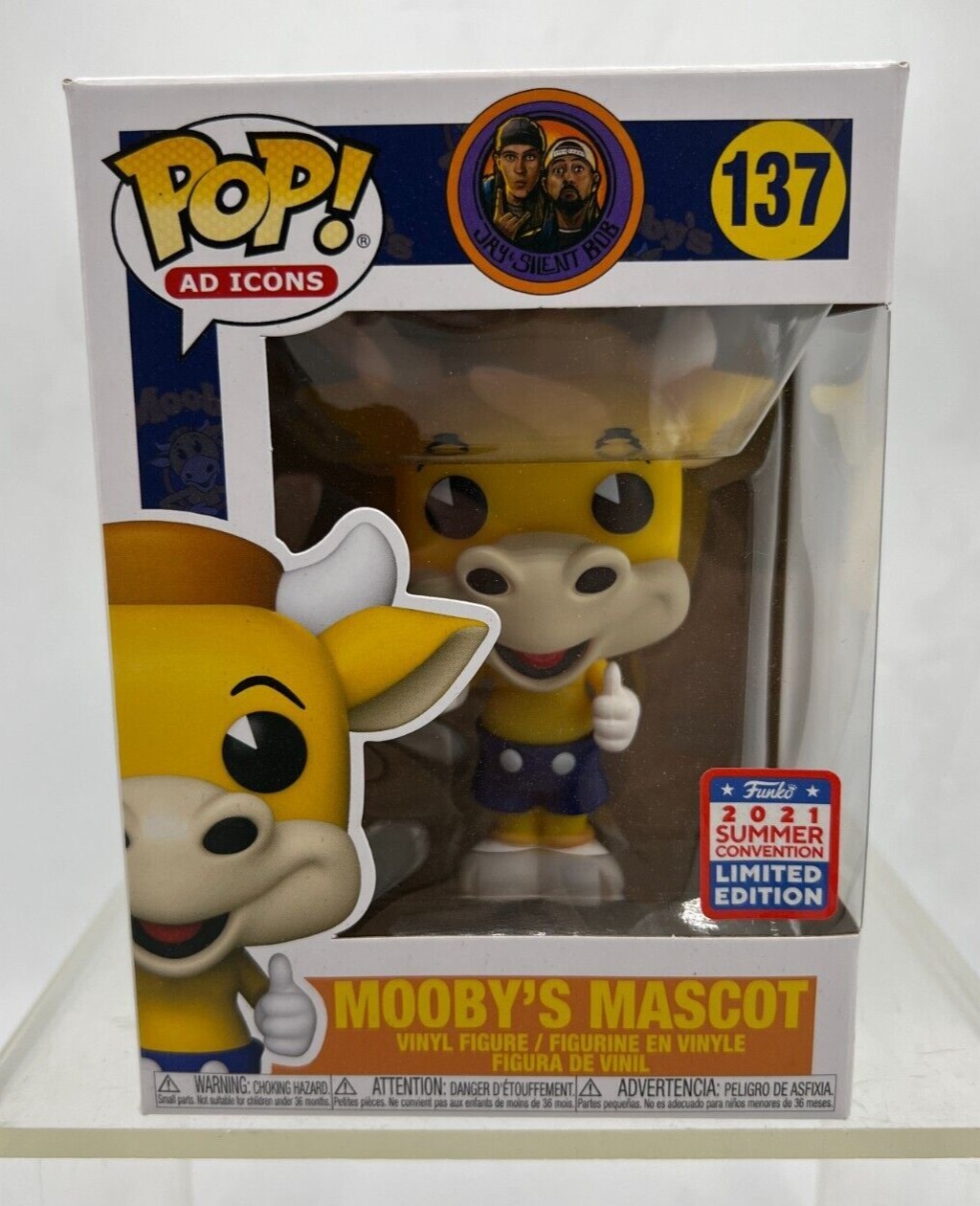 Funko Pop! Mooby’s Mascot #137 2021 Summer Convention Exclusive Jay ...