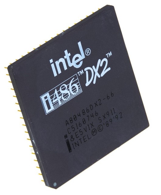 Intel Dx2 66 Central Processing Unit Suit 486 Computer Mainboard for ...