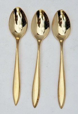Vintage Dirigold Dirilyte Goldware Regal Flatware Silverware Demitasse ...