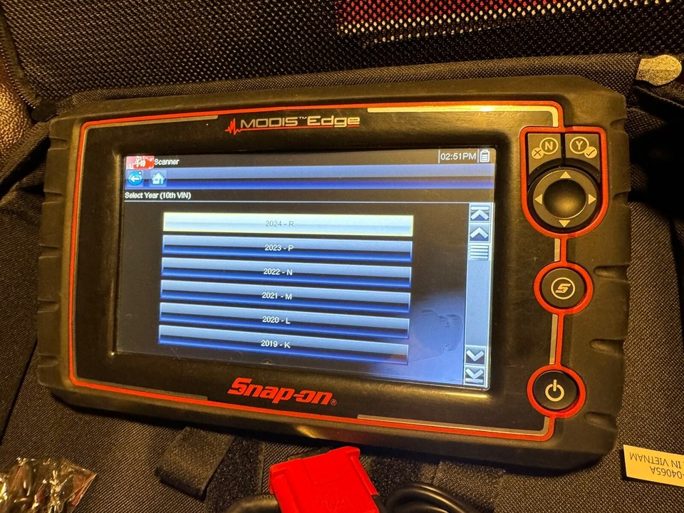 SNAP ON MODIS EDGE SCANNER SNAPON DIAG EEMS341 VERSION 24.2 EURO ASIAN ...