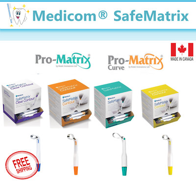 MEDICOM Pro-Matrix BAND Wide, 6.0 mm, Narrow, 4.5mm Dental Matrix Bands ...