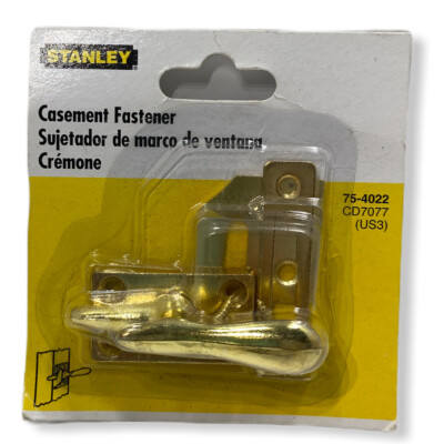 Stanley 754022 Casement Window Fasteners, Brass | eBay