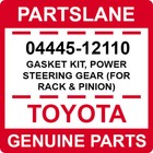 04445-12110 Toyota Corolla 93-97 OEM Power Steering Rack Gear Repair ...