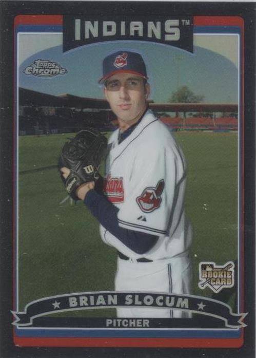 2006 Topps Chrome - Brian Slocum #290 Black Refractor /549 for sale ...