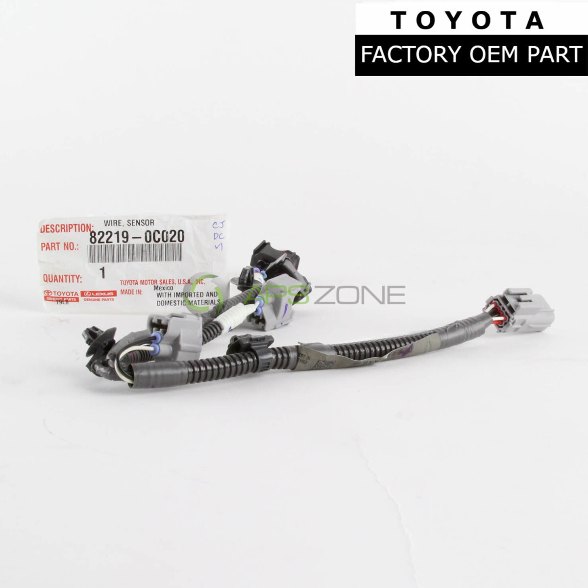 2007-2019 Toyota Sequoia Tundra Knock Sensor Wire Harness 5.7L V8 ...