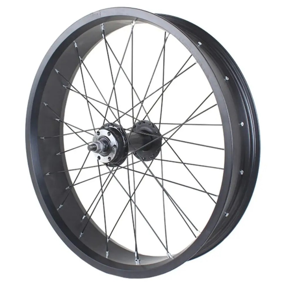 20X4.0 Snowbike Wheelset Wide Rim 20 Inch ATV Fat Bike Parts 36 Holes ...