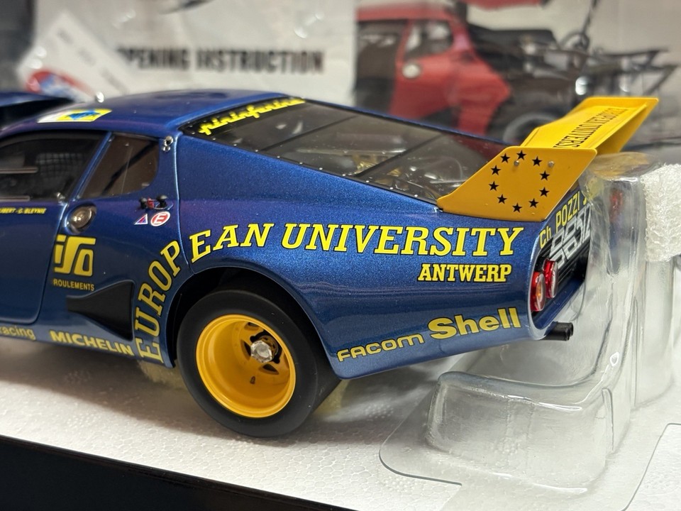 1:18 *BOXED* BBR 1980 FERRARI 512BB Le Mans #75 JMS RACING MODEL CAR ...