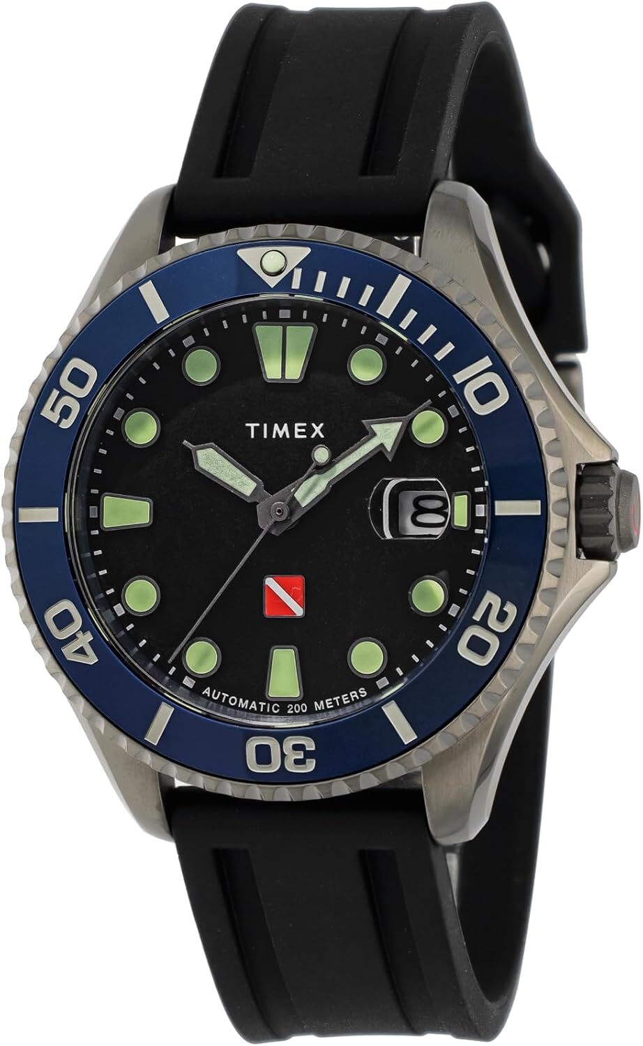 TIMEX Watch Deepwater Tiburon Automatic 43mm TW2W21100 Men's Black | eBay