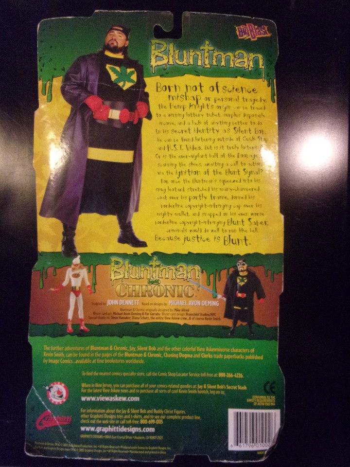 Big Blast Bluntman and Chronic - Bluntman Figure with Blunt Saber ...