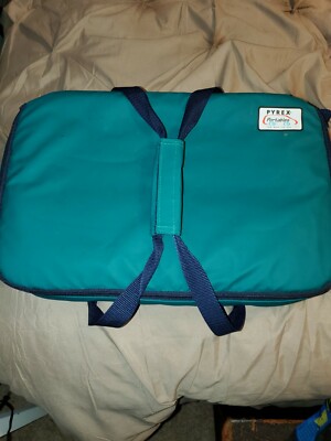 Pyrex Portables Insulated Food Carrier Clear Dish and Cover | eBay