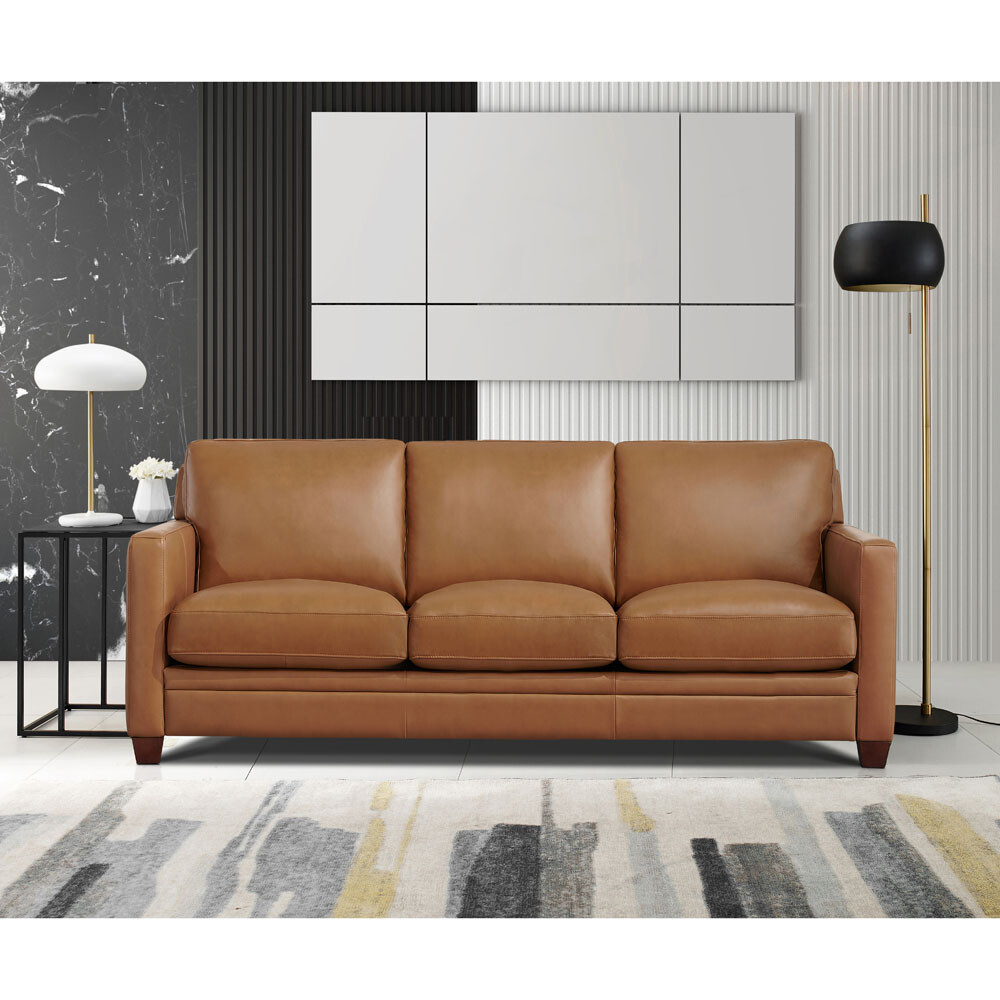 Natuzzi Naples Leather Sofa Reviews | Baci Living Room