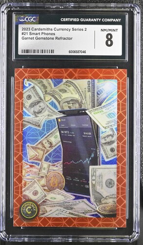 2023 Cardsmith Currency Series 2 #21 Smart Phone Garnet 13/75 CGC 8 | eBay