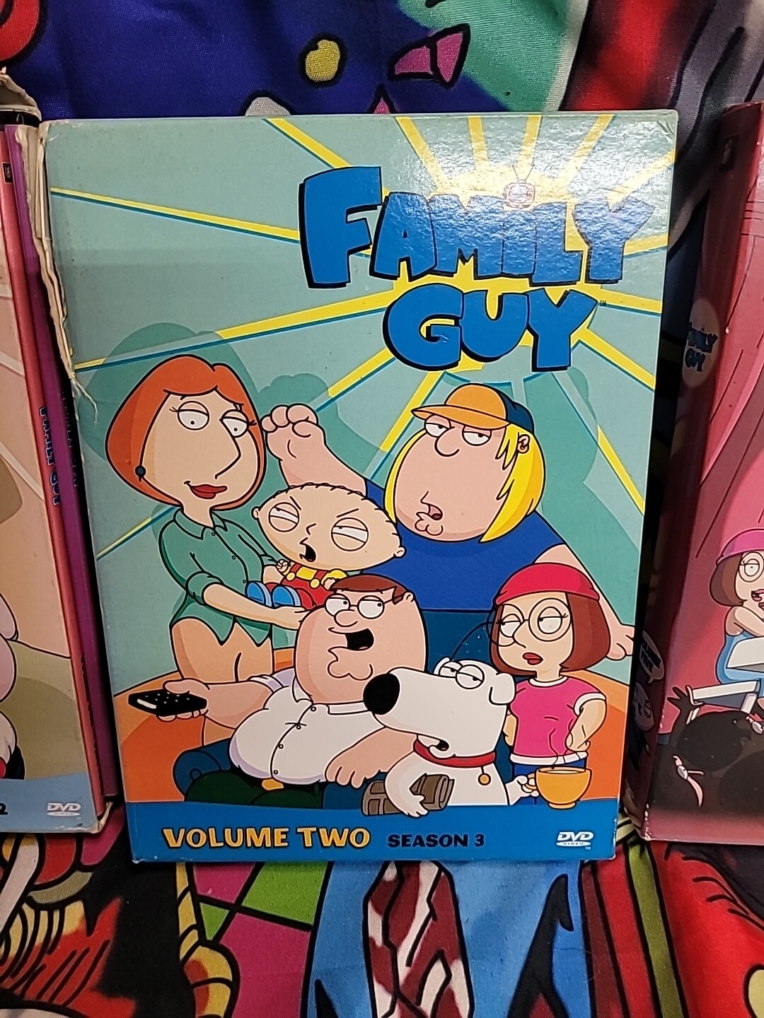 Family Guy Volume 1: Seasons 1 & 2 (DVD, 1999) Volume two season three ...