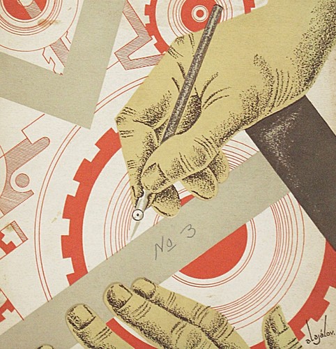 Vintage 1932 FORTUNE Magazine Cover May, Drafting Cover by Constantin ...