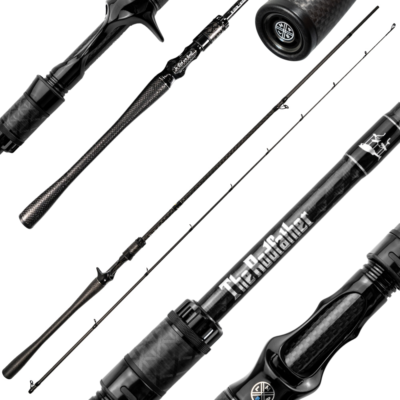 LMAB The Rodfather Casting Fishing Rod, Baitcaster Spider Rod | eBay