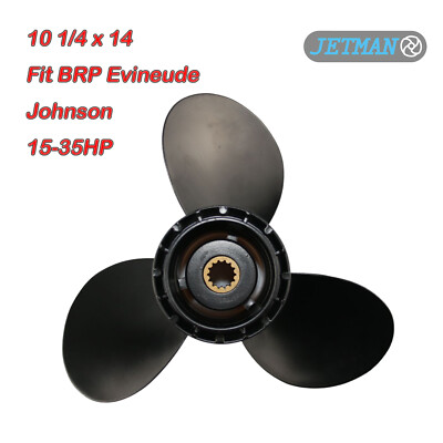765138 Propeller 10 1/4x14 For BRP Evinrude&Johnson Boat Engine 15 20 ...