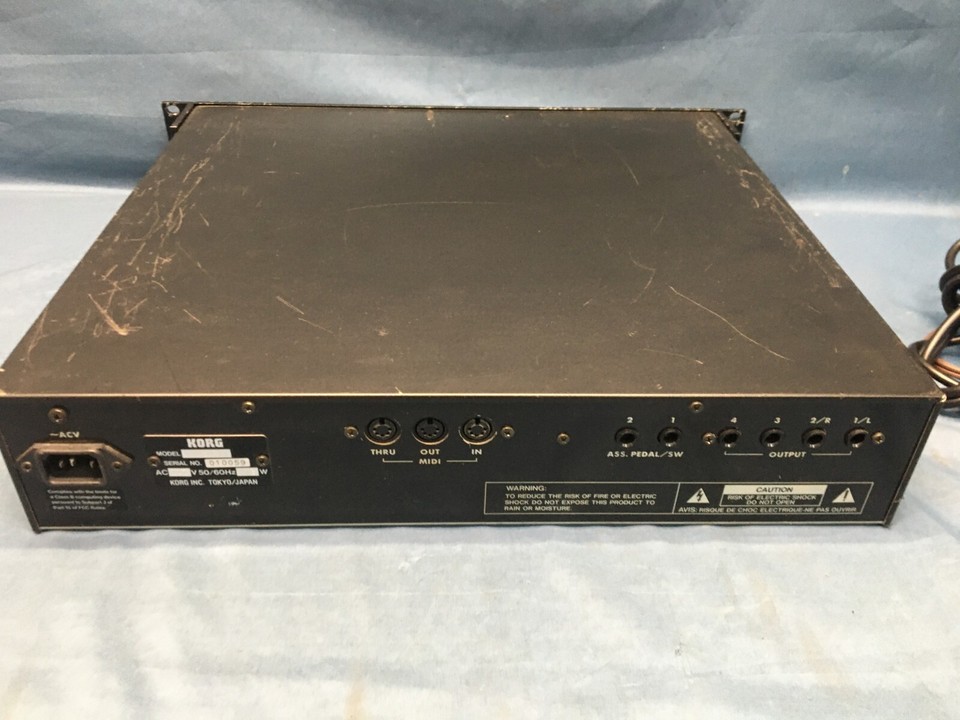 **READ** Korg M1R Rack Mount Synthesizer Sound Module | eBay