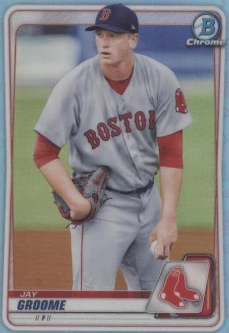 2020 Bowman Draft - Chrome Jay Groome #BD-156 Sky Blue Refractor (RC ...