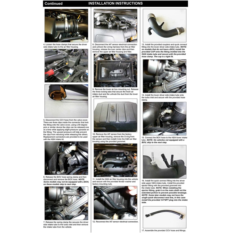 K&N 63-2622 Performance Cold Air Intake for 2020-2026 Explorer ...