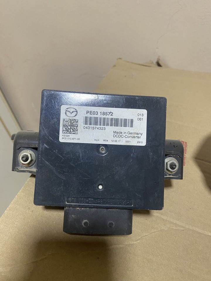 OEM MAZDA 3 BCM BM (MK3) 2016 DCDC CONVERTER MODULE PE03 18572 ...