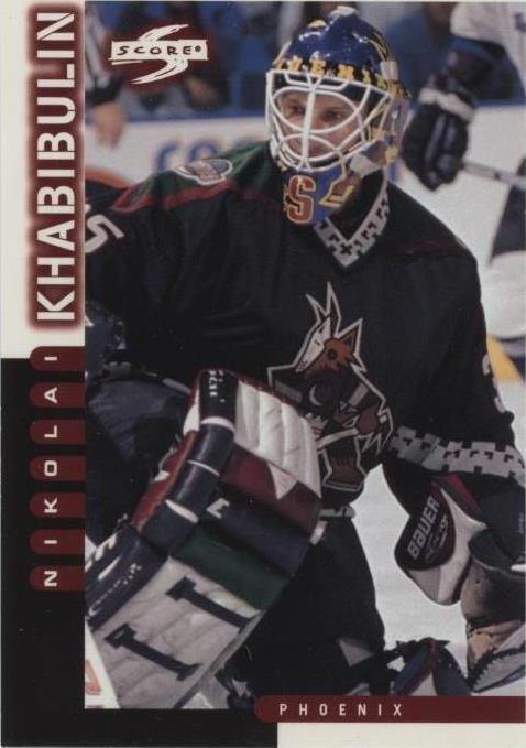 1997-98 Score - Nikolai Khabibulin #10 for sale online | eBay