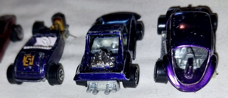 *12 Vintage Topper Johnny Lightning Cars 1969 & 1970 BUG BOMB WEDGE ...