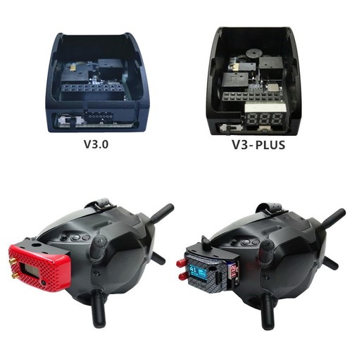 For DJI FPV V1 V2 Glasses Flight External Analog 5.8G RX PORT 3.0PLUS ...
