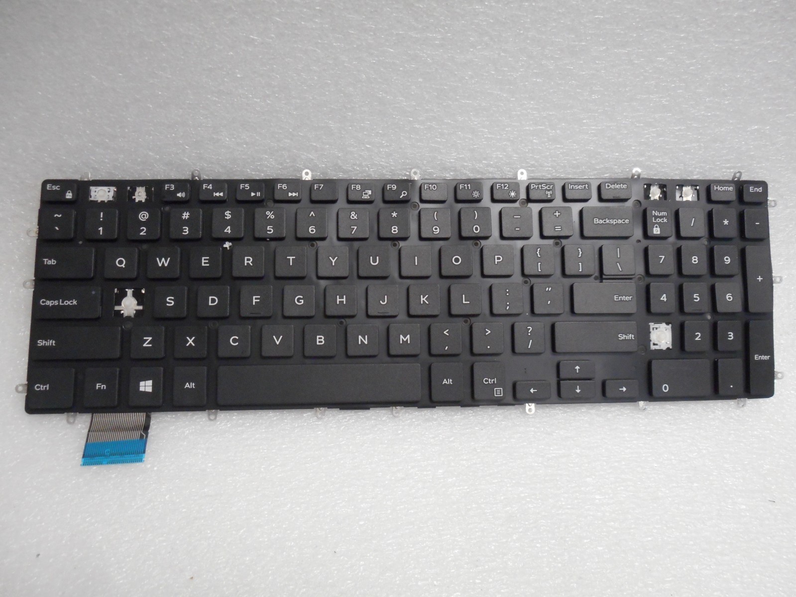 SINGLE KEY CAP+PLASTIC CLIP DELL INSPIRON 15 5567 H9P3P MODEL ...