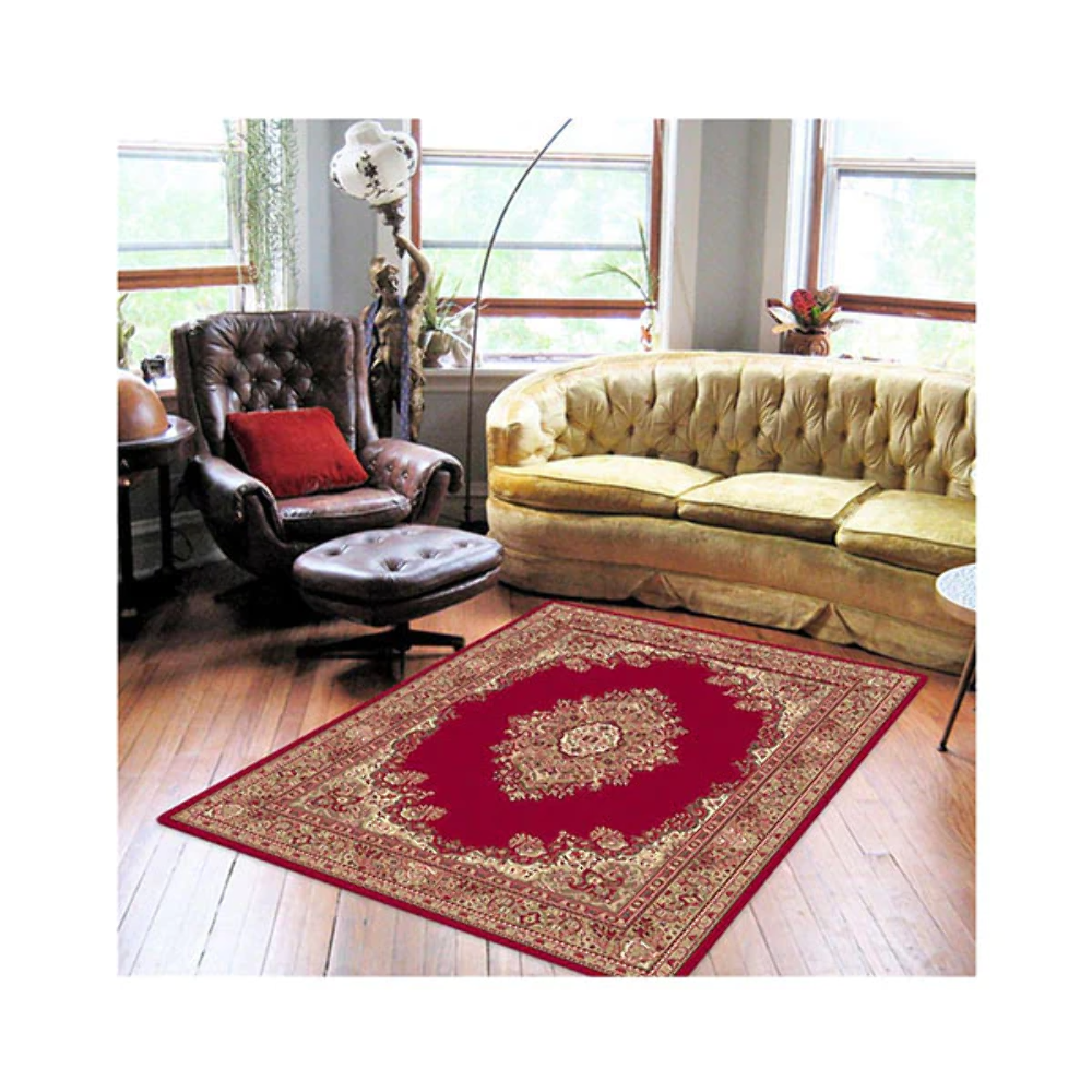 Polypropylene Ruby Red Rug | eBay Australia