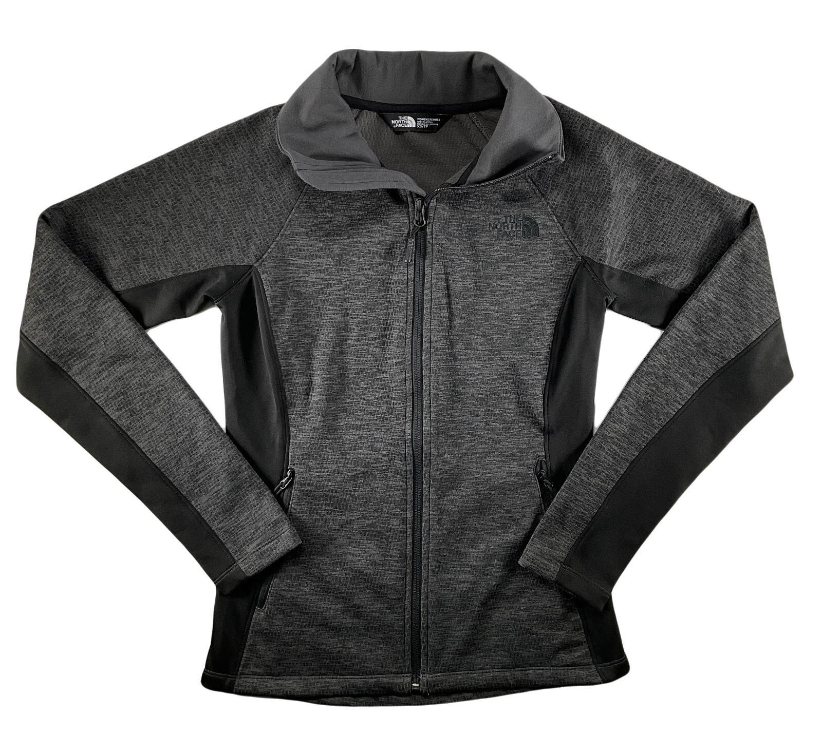 The North Face Jacket Arcata Full Zip Midweight Heather Fleece Coat ...